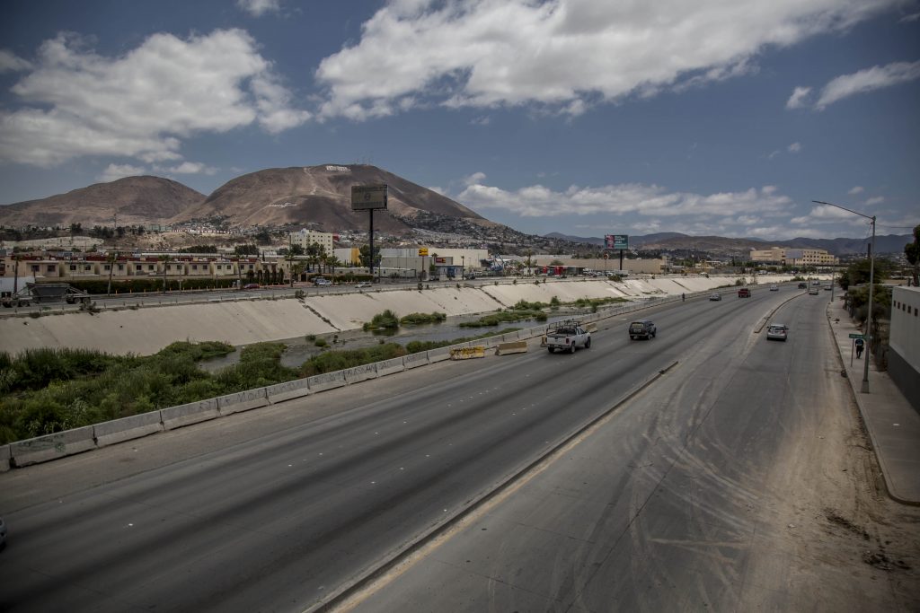 Ya abrieron las zonas de socavones de las vías rápidas de Tijuana